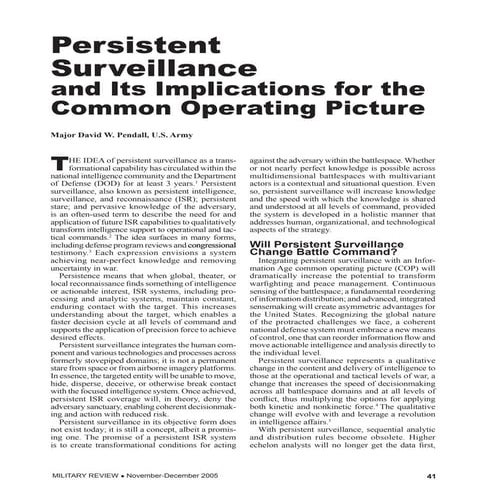 Ps Mil Rev Pendall | PDF