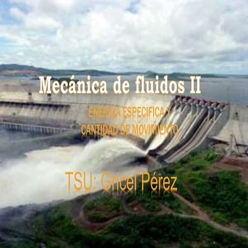 Energia especifica | PPTX