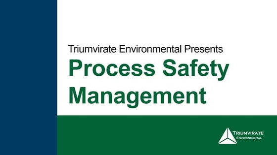 THE 14 ELEMENTS OF PROCESS SAFETY MANAGEMENT | PPT