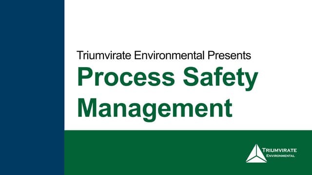 THE 14 ELEMENTS OF PROCESS SAFETY MANAGEMENT | PDF