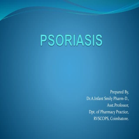 Psoriasis | PPTX