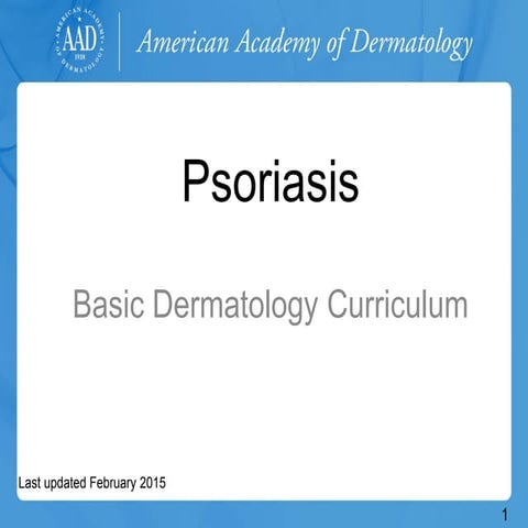 Psoriasis vulgaris, Clinical Features and Management | PDF