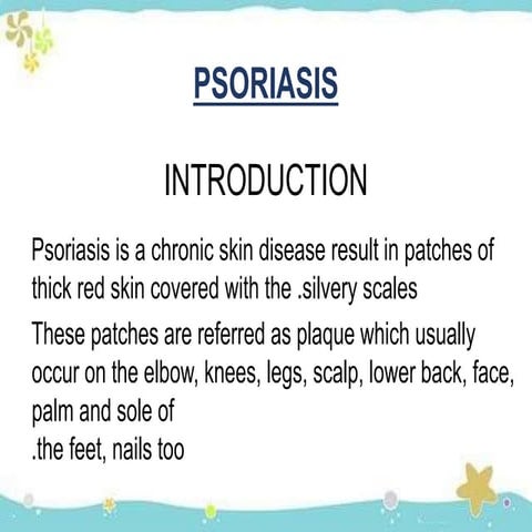Psoriasis | PPTX