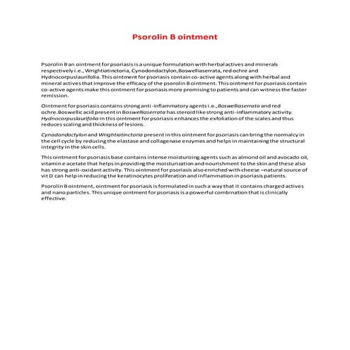 psorolin B ointment.docx