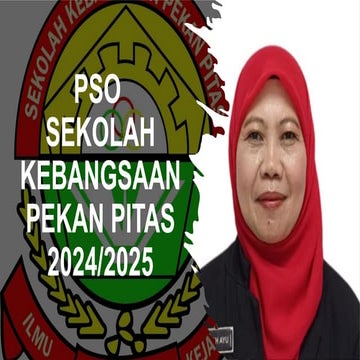 PSO SK Pekan Pitas (2024-2026) kerangka. | PPTX