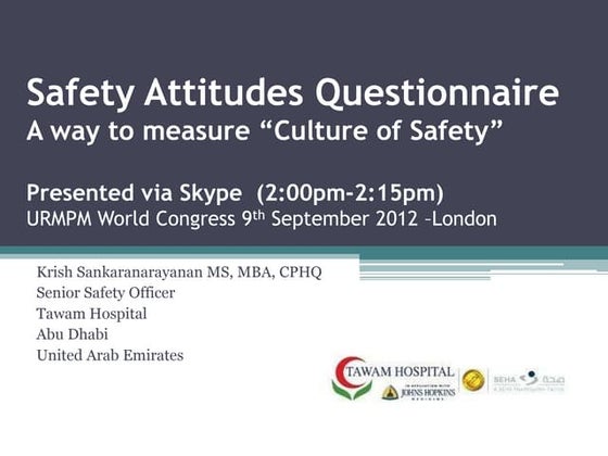 2013 04-22 safety maturity and empowerment steps | PPTX