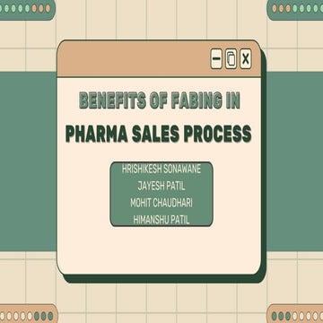 F.A.B. Features, Advantages and Benefits | PPTX