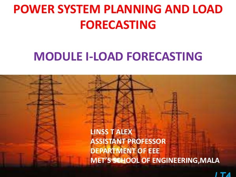Load Forecasting
