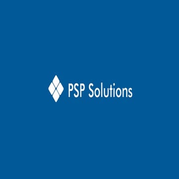 PSP Solutions | PDF