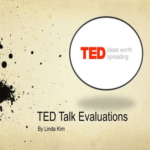 PSP - TED Talk Evaluation | PPT