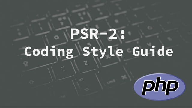 Psr 2 coding style guide - Tidepool Labs | PPT Psr 2 coding style guide - Tidepool Labs | PPT