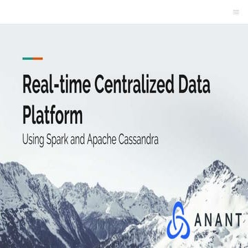 Real Time Centralized Data Platform Pptx Cloud Computing Internet
