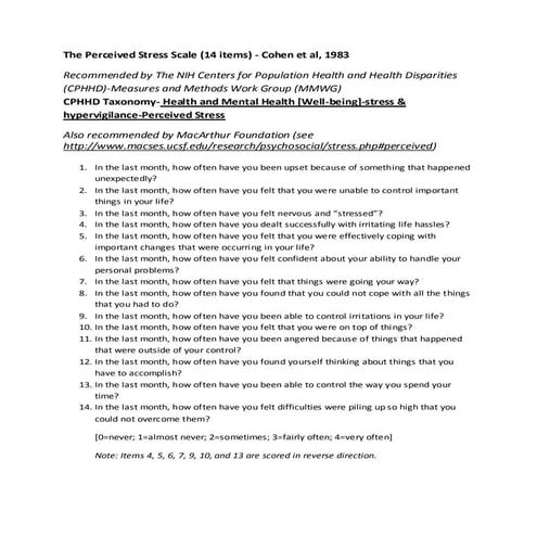 Occupational Therapy Assessment Interview and Rating Scale Mental ...