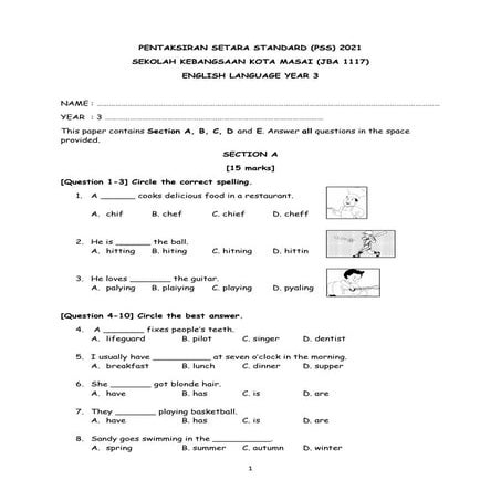 Year 3 Mid Year Assessment | DOC