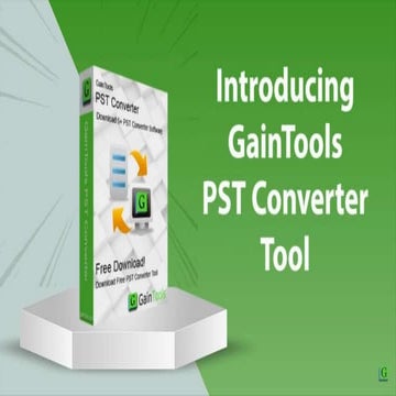 PST Conversion Tool by GainTools | PPTX