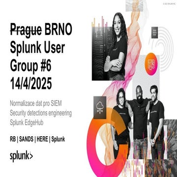 PSUG 6 - 2025-04-14 - Splunk Data Normalization, Detection Engineering ...