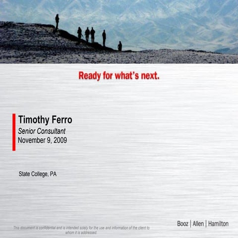 PSU IST443 Nov 2009 | PPT