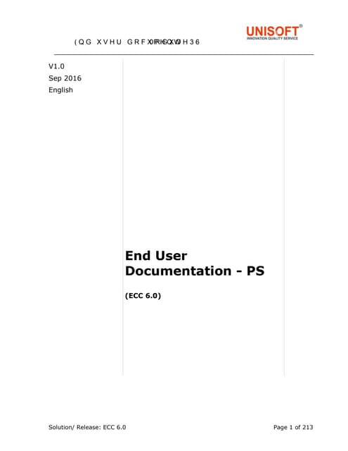 SAP PS overview | PDF | Technology & Computing