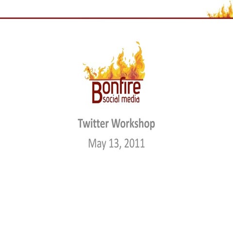 Twitter Workshop | PPT