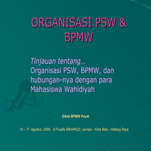 PSW dan BPMW | PPT