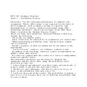 PSY-520 Graduate StatisticsTopic 3 – Probability Project | PDF