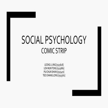 Psy comic slide | PPTX