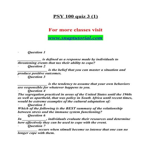 Psy 100 Massive Success / snaptutorial.com