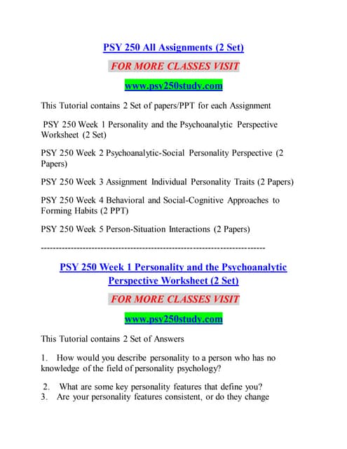 Psy 310 psy310 | PDF | Educational Assessment | Education