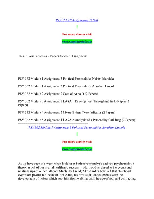 Chapter 16 study questions ap psych | DOCX