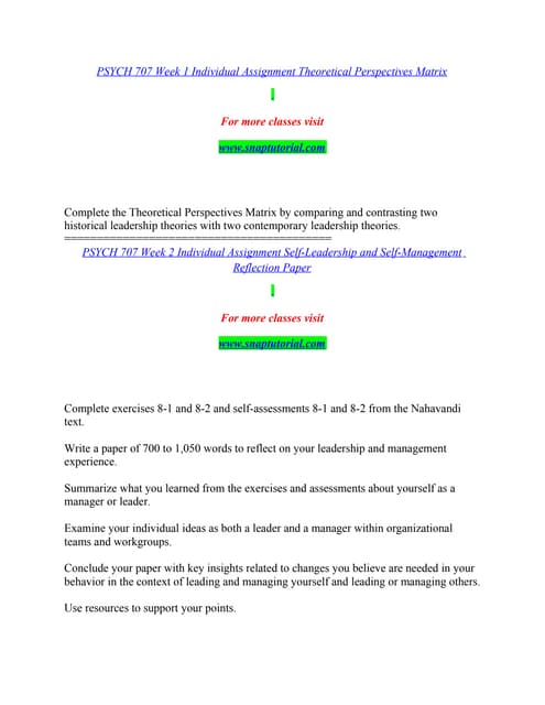 Leadership gb600 assignment 1 focus paper | PDF