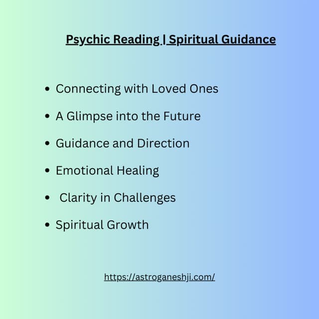 Psychic Reading | Spiritual Guidance – Astro Ganesh Ji | PDF