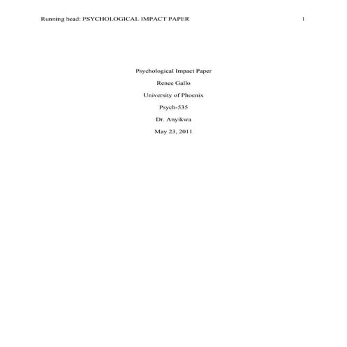 Psych impact paper | DOC