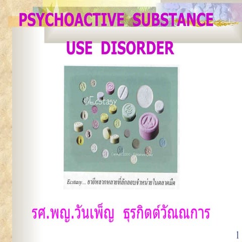 Psychoactive substance | PPT