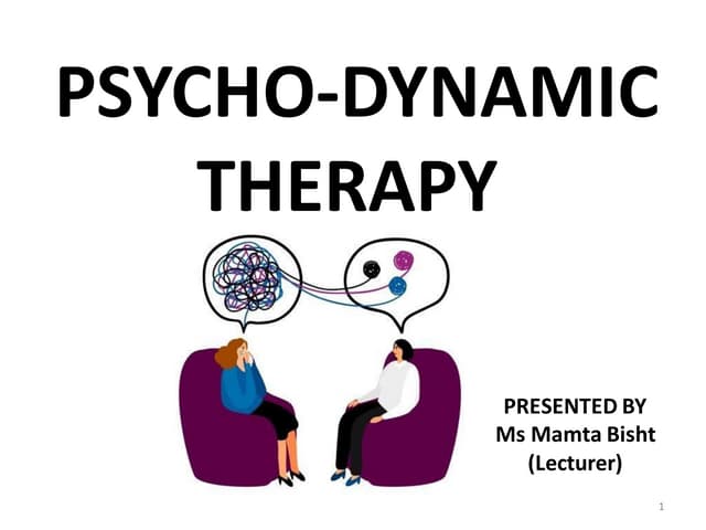 Psychoanalytic Psychotherapy Ppt