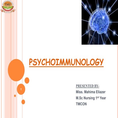 Psychoimmunology | PPTX