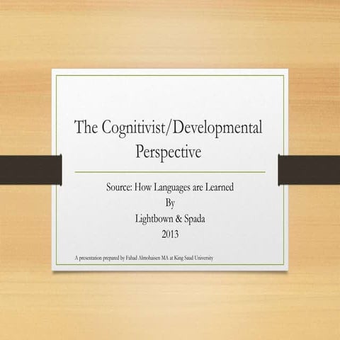 Psycholinguistic Processes In Language Use And Language Learningpptx
