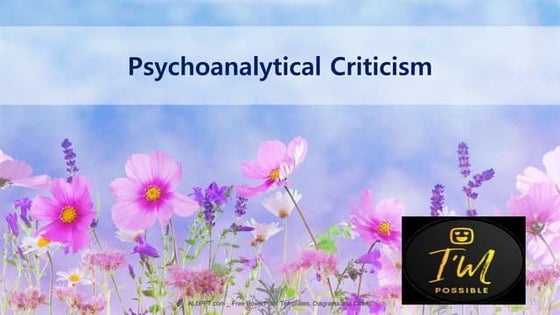 Psychoanalytical criticism | PPT | Poetry | Books and Literature
