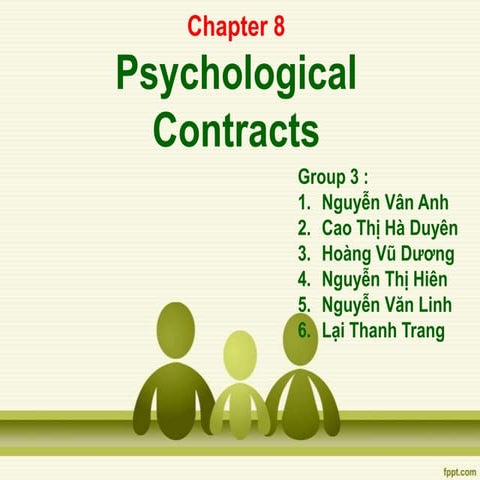 Psychological contract | PPT