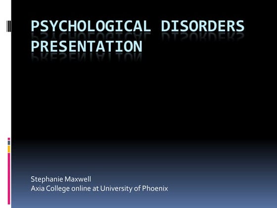 Disorders.ppt