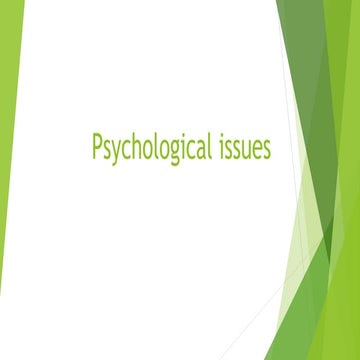psychological issues.pptx