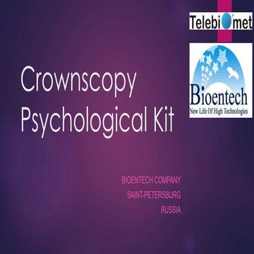 Psychological kit | PPTX