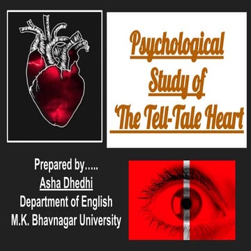Psychological study of the tell tale heart | PDF