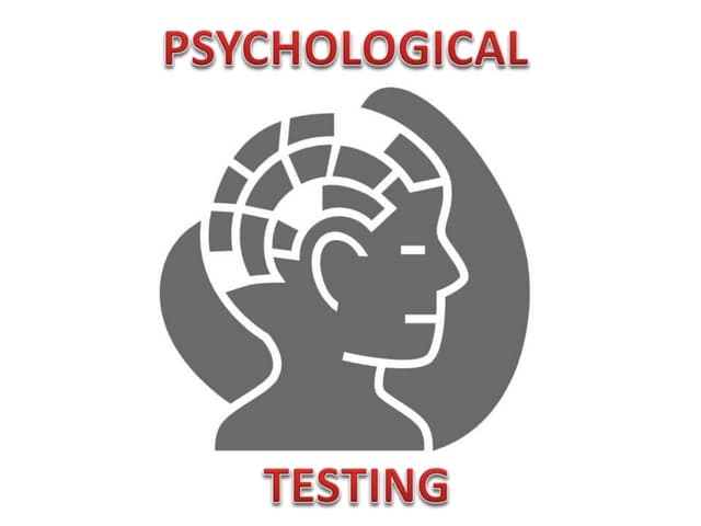 3. characteristics of psychological tests S.Lakshmanan Psychologist ...