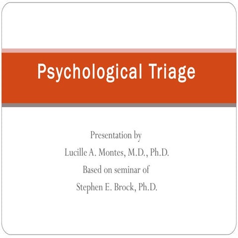 STEP 2. Psychosocial Response | PPT