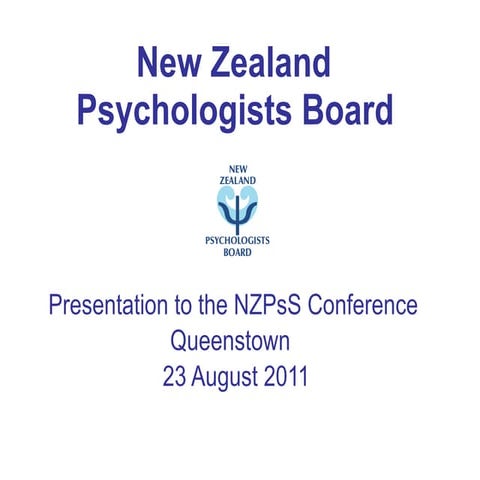 The Psychologists Board presentation | PPT
