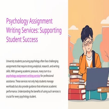 The Academic Boost from Psychology Assignment Writing Services | PPTX