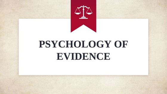 LAW OF EVIDENCE.ppx for law ,very imptnt | PPT