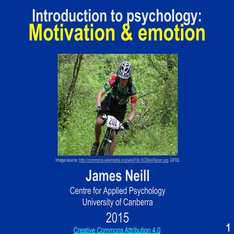 Psychology motivation | PPT