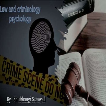 Psychology in courtroom | PPT