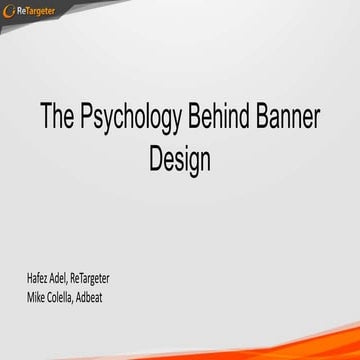 The Psychology Behind Banner Design | PPTX